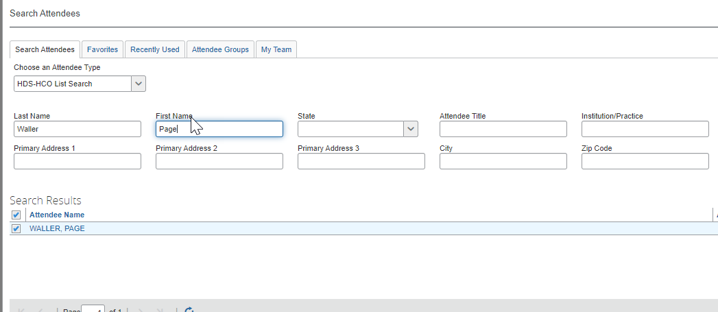 Concur Adding HCP Attendees – CooperSurgical